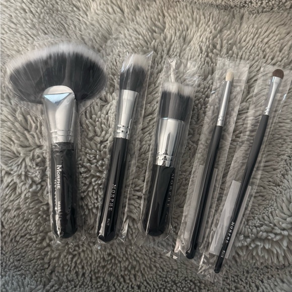 Morphe | Makeup | Morphe 5pc Black Makeup Brush Set | Poshmark